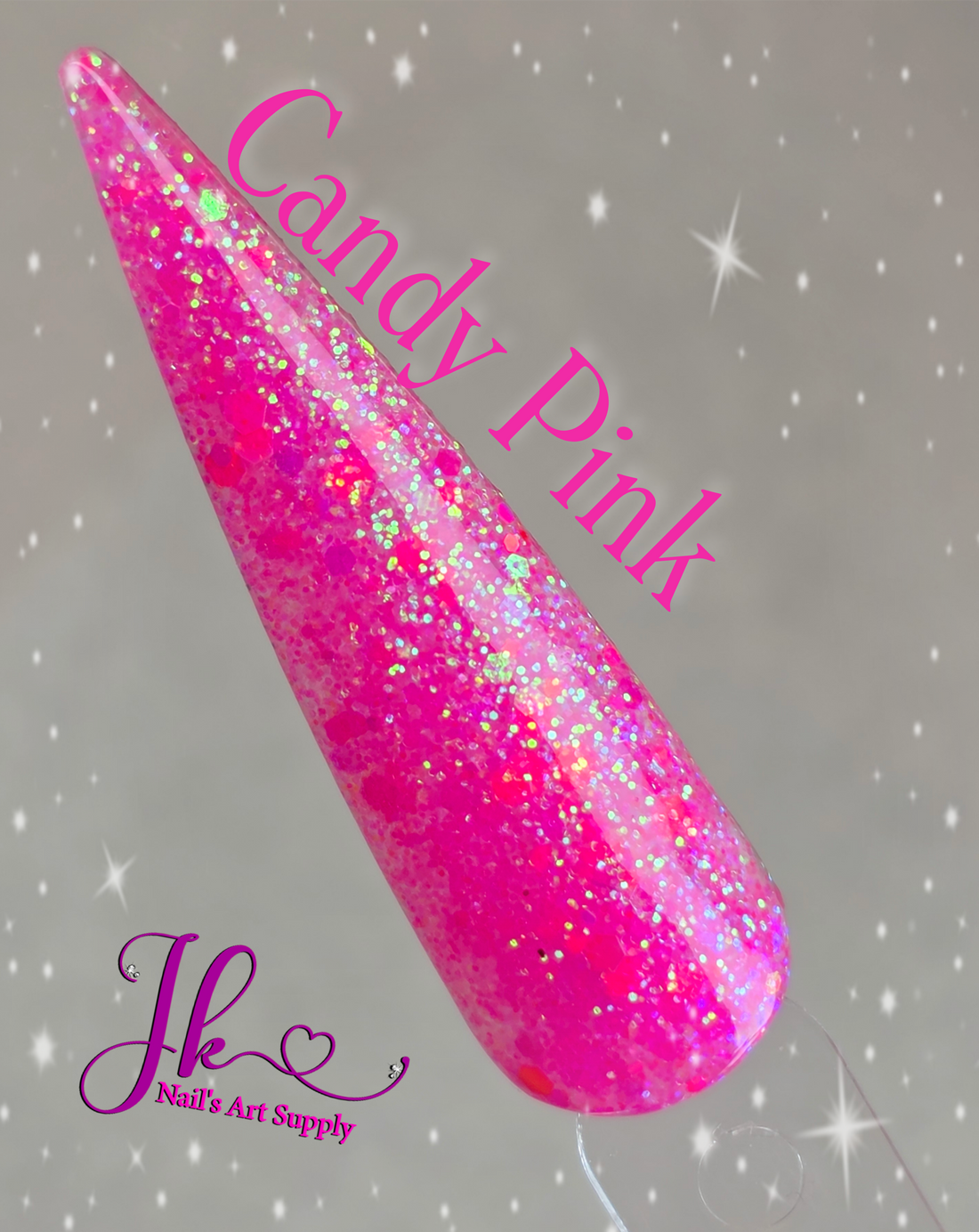 Candy Pink 10gm – JK Nail's Art Supply