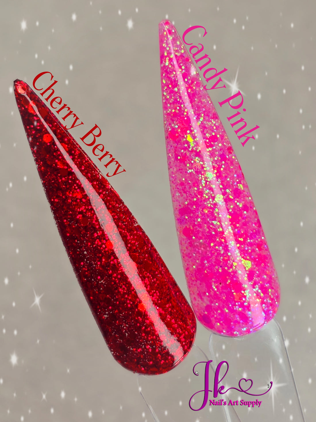 Cherry Berry/Candy Pink – JK Nail's Art Supply